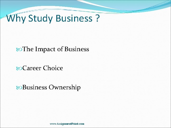 Introduction to Business Foundation of Business and Economics