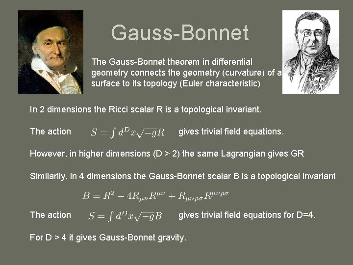 Fourdimensional General Relativity from higherdimensional GaussBonnet ...