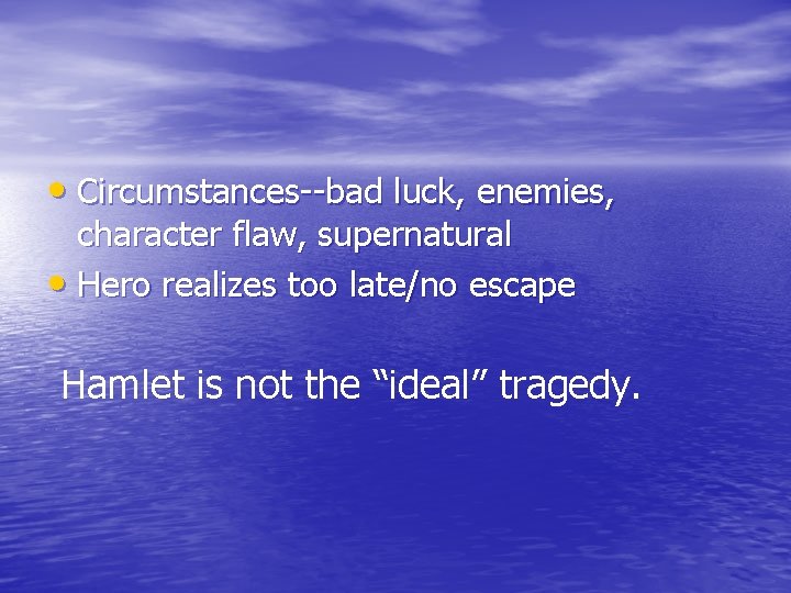 The Tragedy of Hamlet By William Shakespeare tragedy