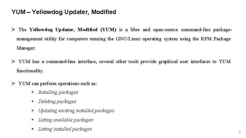 Linux System Administration and Configuration Module Number 02