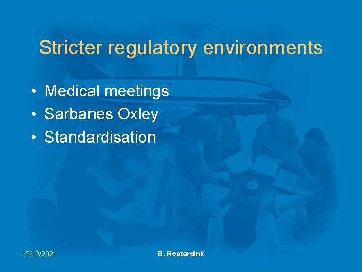 International Congress and Convention Association Standardisation its ...