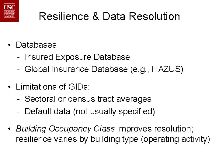 Improving Catastrophe Modeling for Business Interruption Insurance Adam