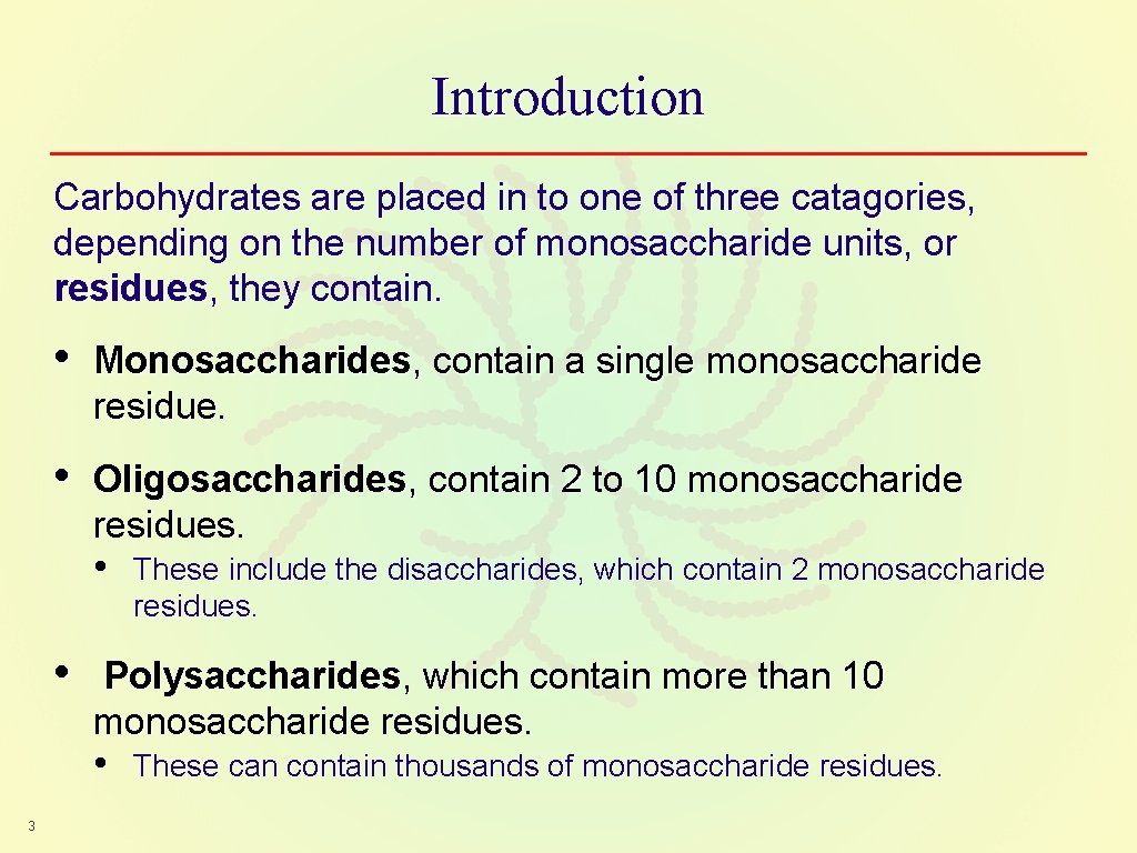 Chem 150 Unit 9 Biological Molecules II Carbohydrates