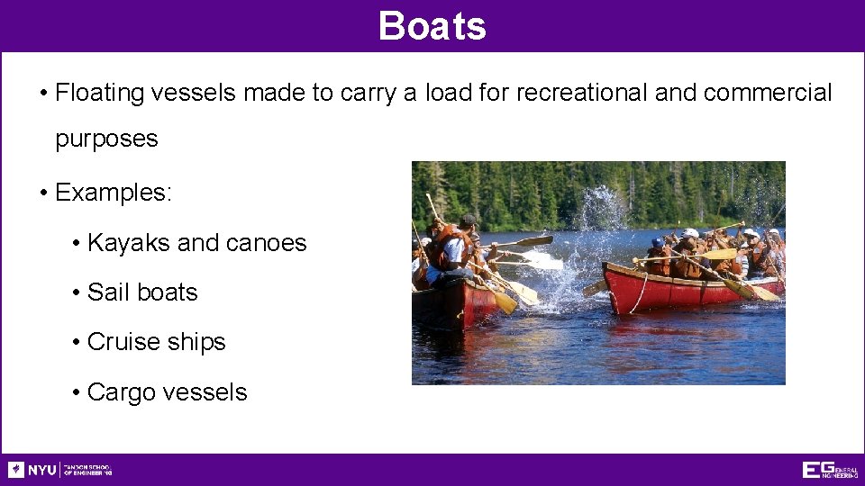 Boat Design Competition Overview Objectives Background Materials Procedure