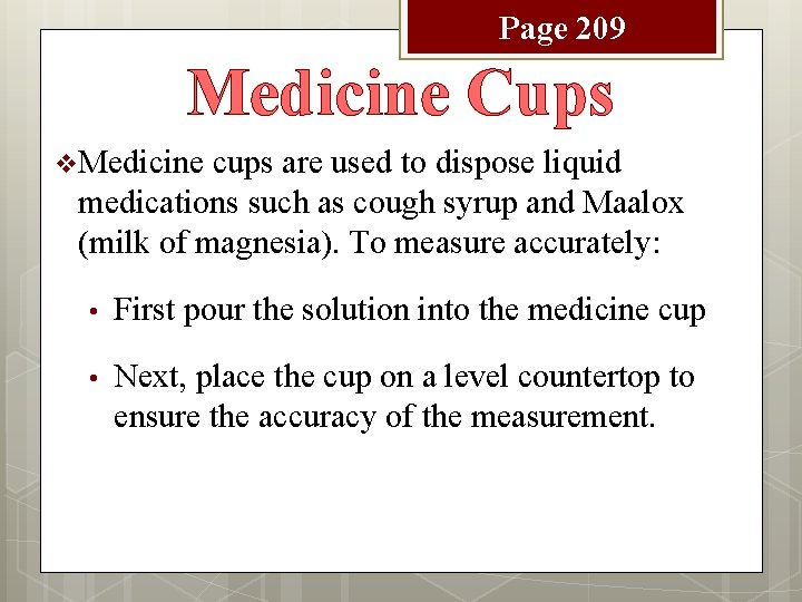 Chapter 9 Objectives v Name the parts of