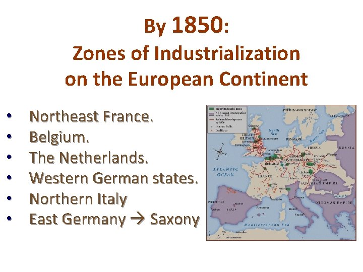 INDUSTRIALIZATION progresses Ch 22 Economic Advance Social Upheaval