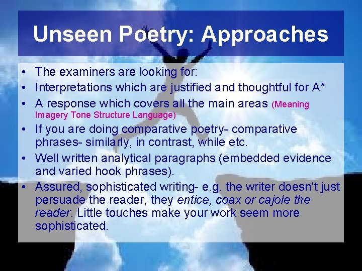 How to write Amazing Analytical paragraphs A cogent