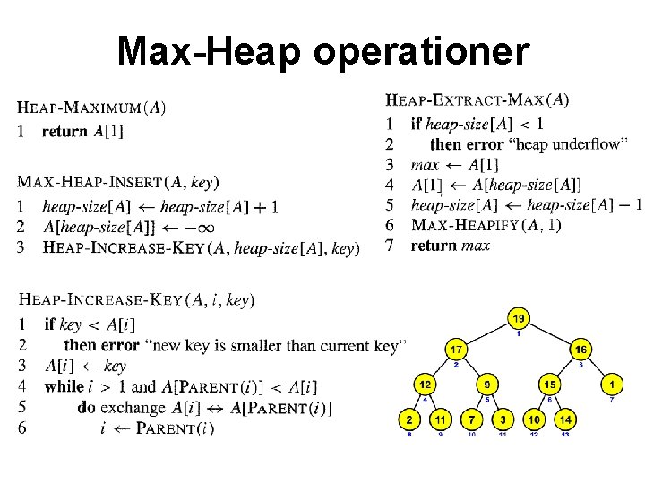 HUSK EKSAMENSTILMELDING Frist 15 februar Algoritmer og Datastrukturer