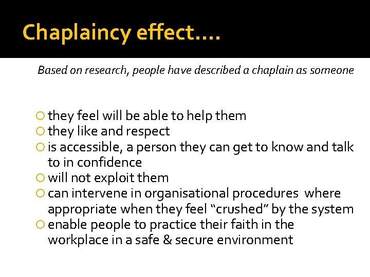 Multi Faith Chaplaincy at Ashton Sixth Form College