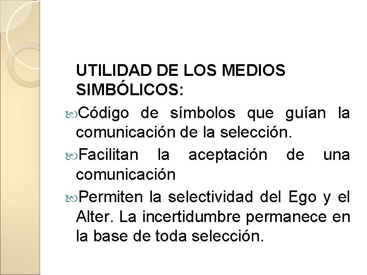 PLAN DE TRABAJO 1 EL PODER COMO MEDIO