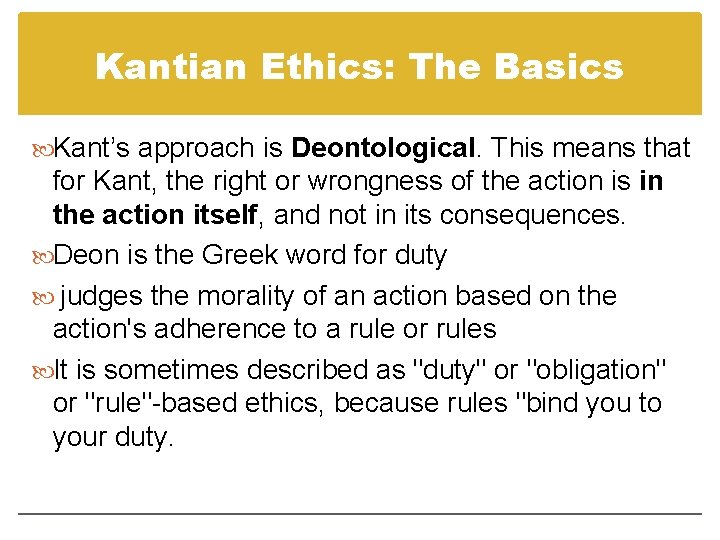 Think Pair Share Evaluating Kants Duties and Inclinations