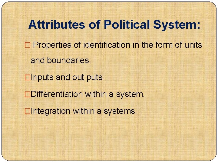 System Approach for Comparative Public Administration PGPPA 2