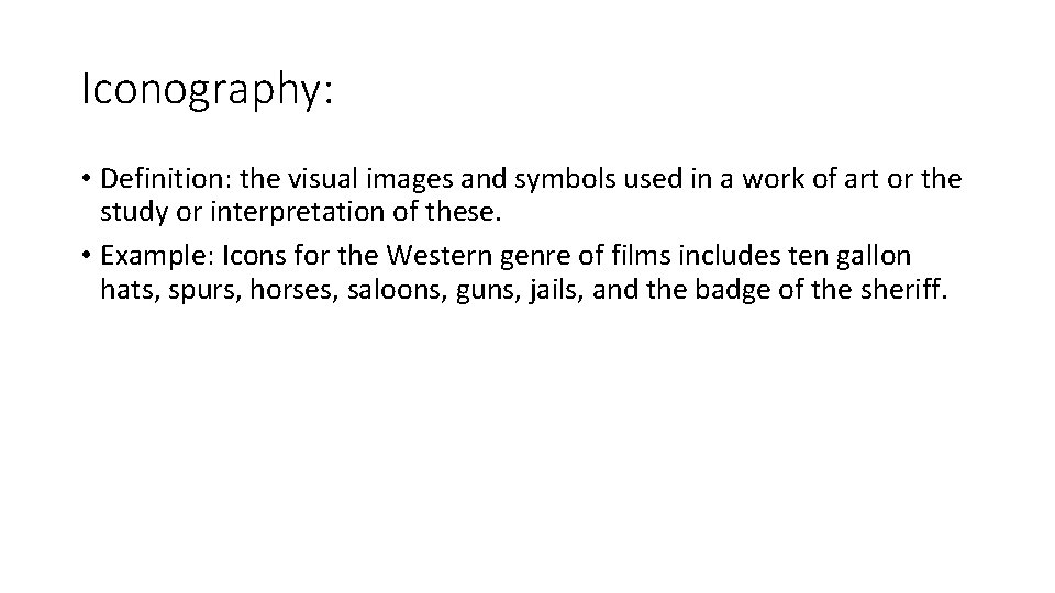 Media Studies By Jake Palmer Film Genre Definition