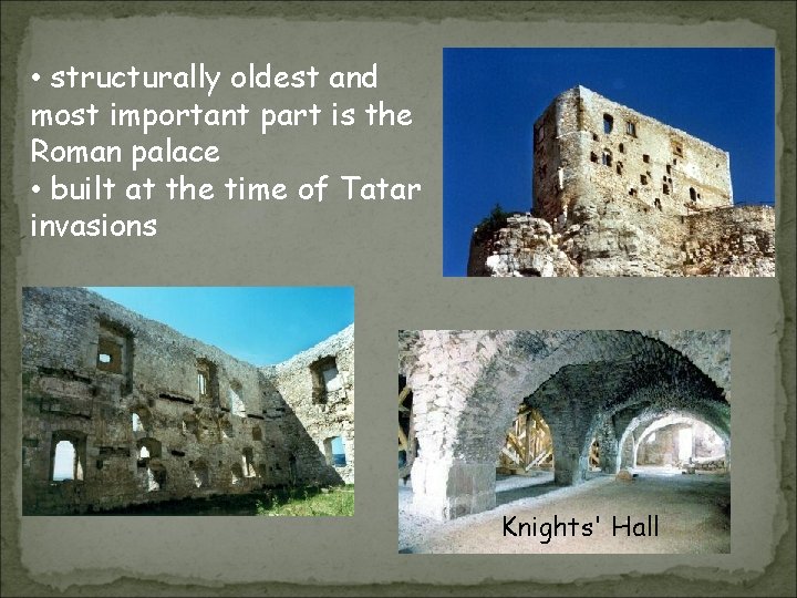 Spisk The Spis hrad Castle The Spis Castle