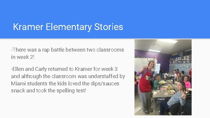 Nutrition Education Reaching 3 rd Graders in the
