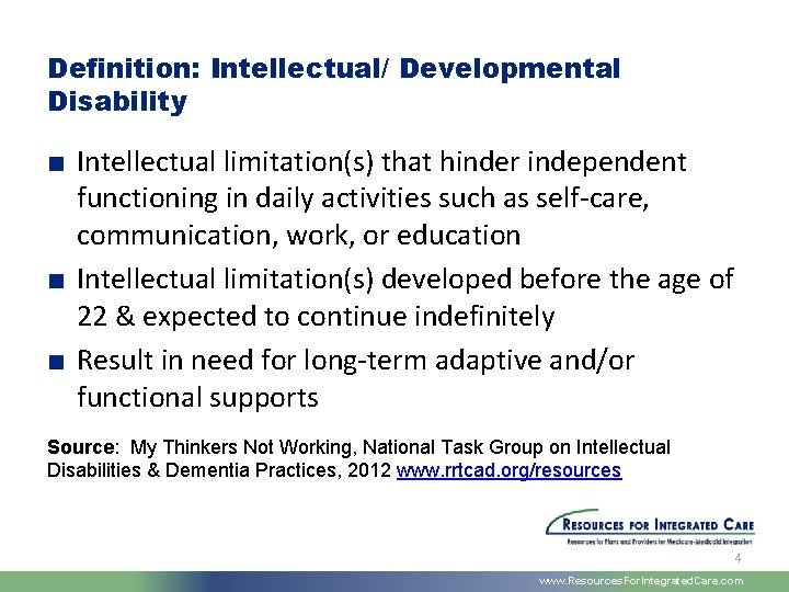 Growing Older Implications for People with Intellectual Disabilities