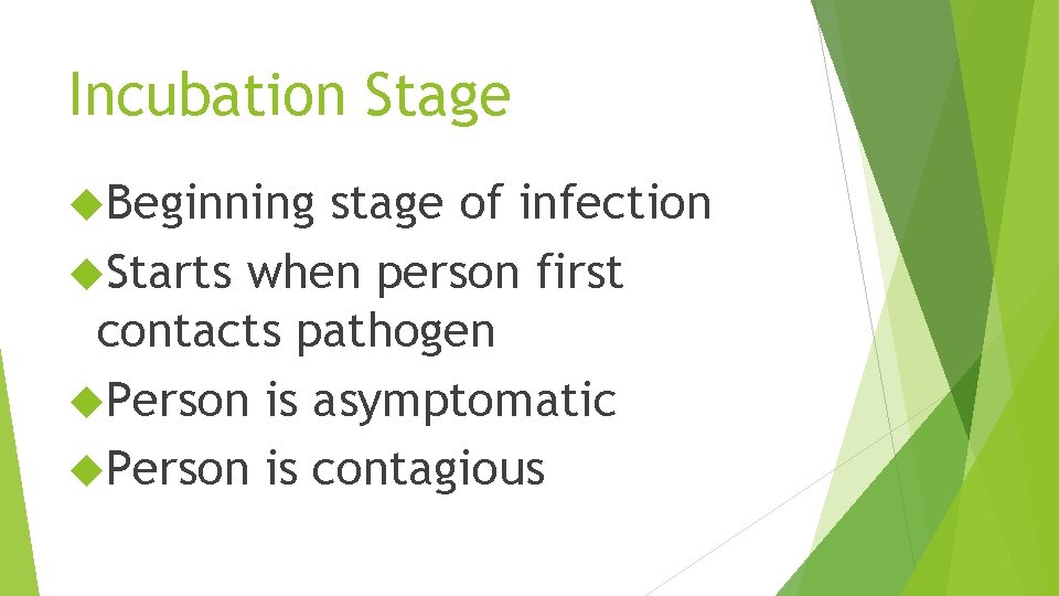 Stages of Disease September 19 2017 Bell Work