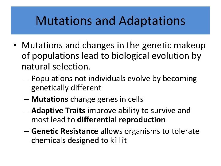 Chapter 4 Biodiversity and Evolution What is Biodiversity