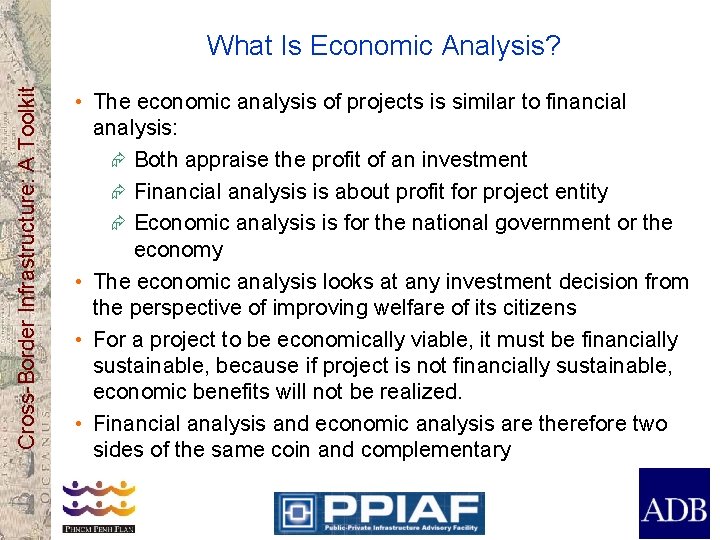 CrossBorder Infrastructure A Toolkit Planning Economic Analysis I
