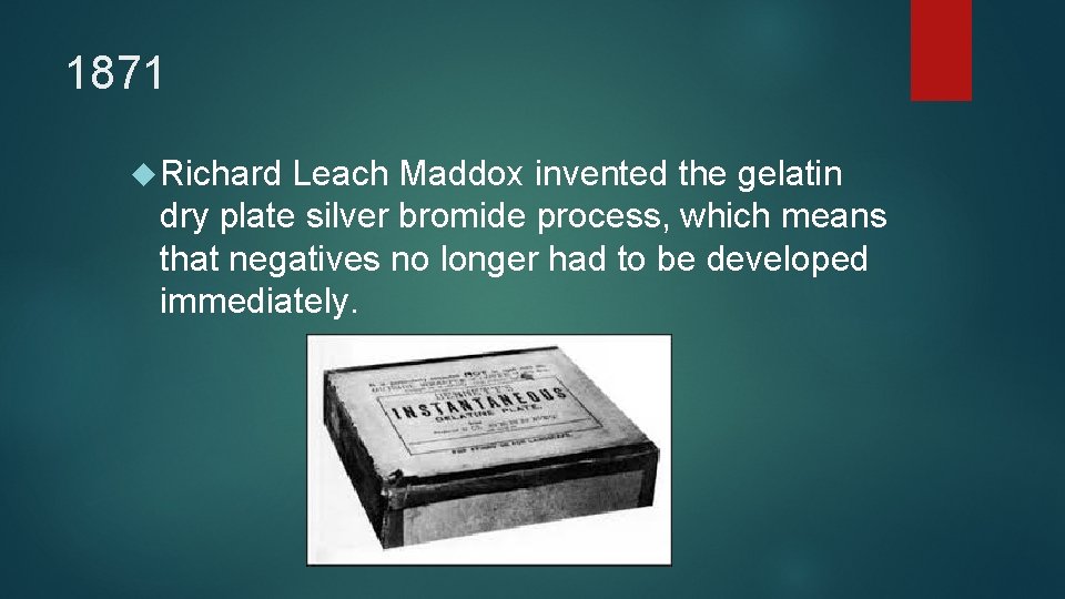 History Of Photography Timeline BY SOPHIE ROSCOE th