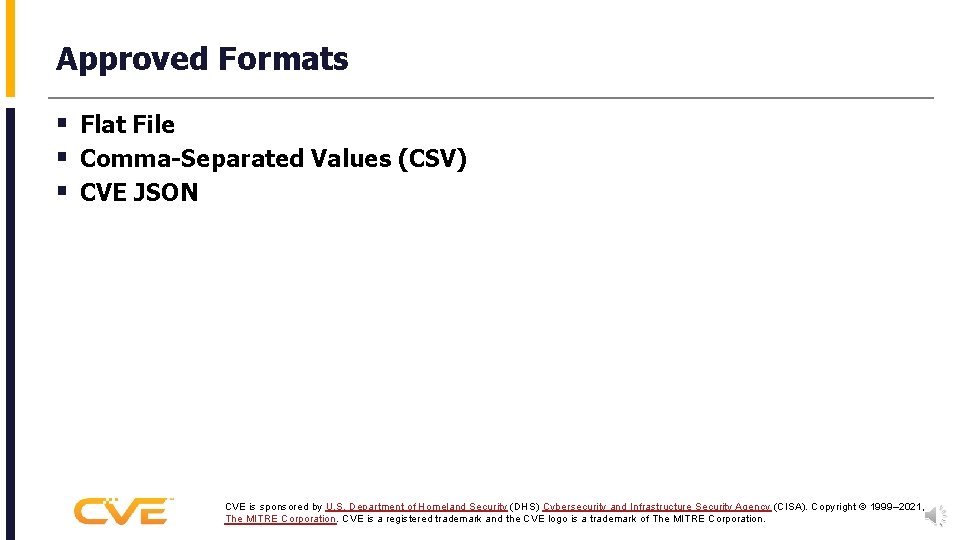 1 CVE Submission Process for Submissions to MITRE