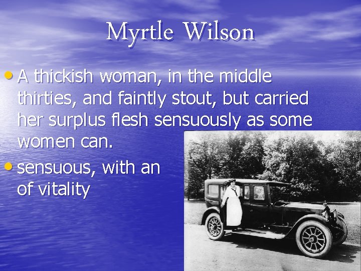 The Great Gatsby Chapter 2 The Valley of