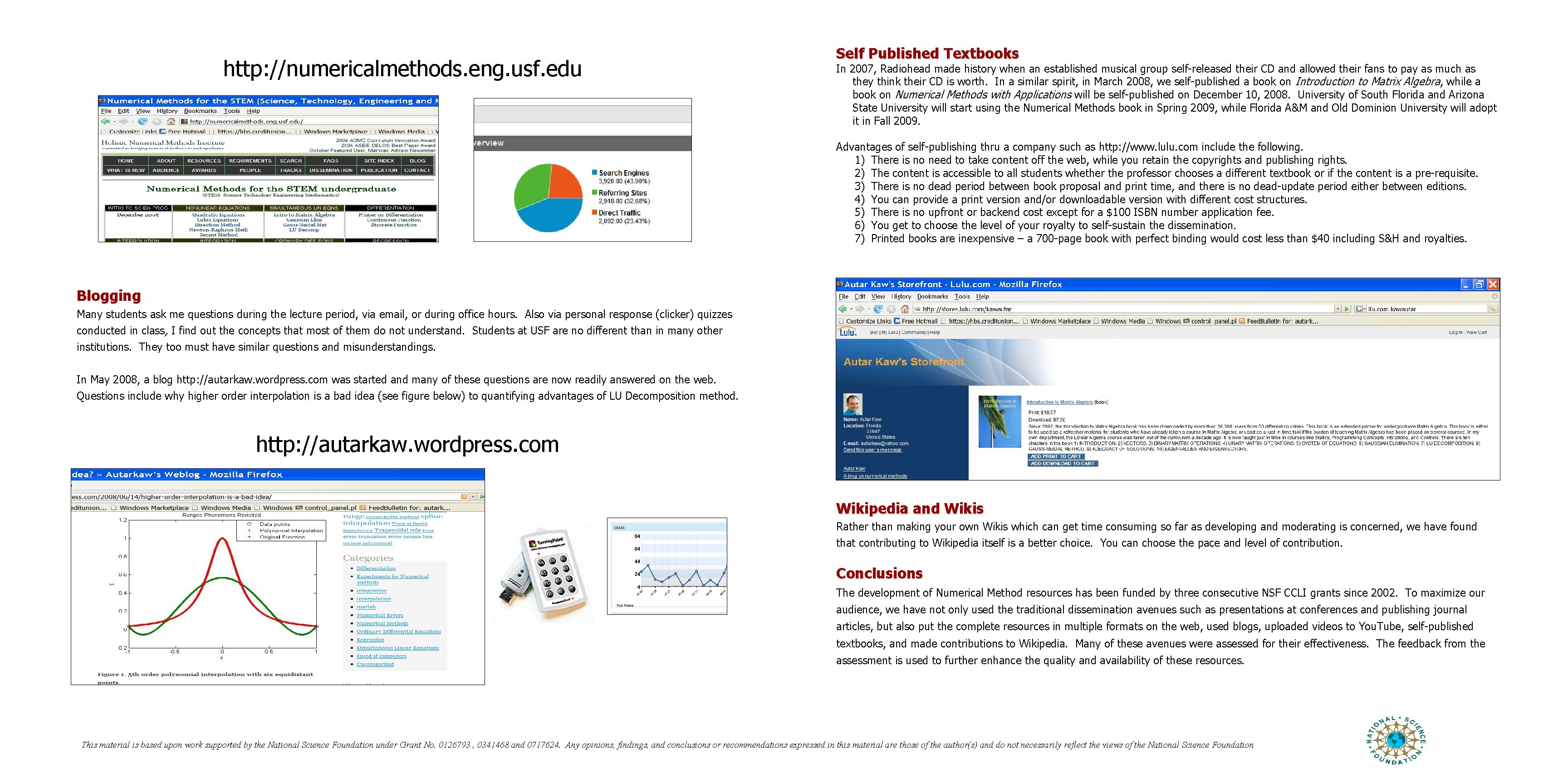 http numericalmethods eng usf edu Self Published Textbooks