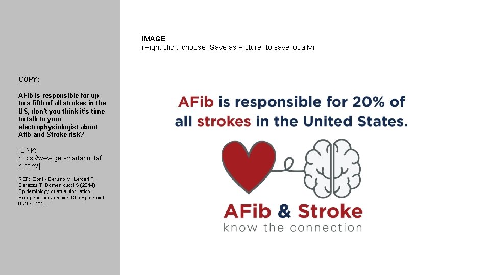 AFib Toolkit Social Media Content PatientFacing This document