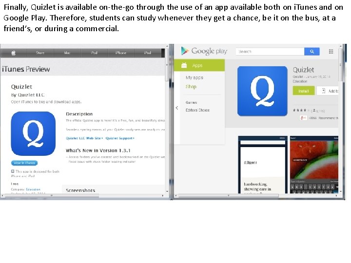 Quizlet is arguably the best flashcard program due