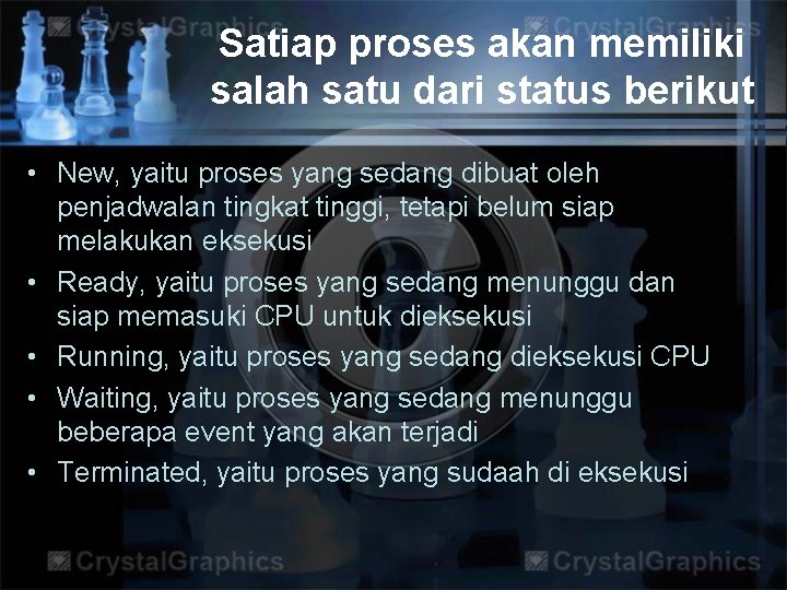 PROSESPROSES SISTEM OPERASI KONSEP PROSES Semua jenis komputer