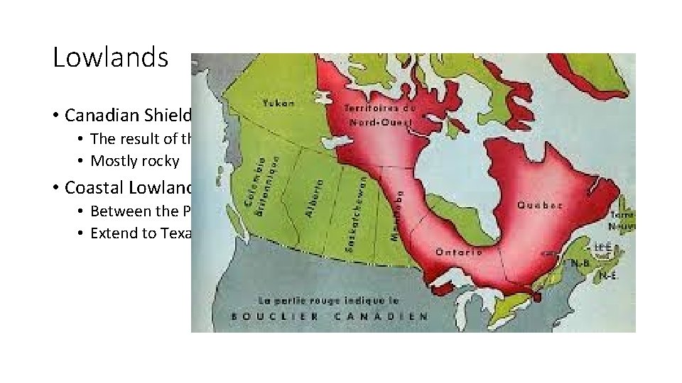 Western mountains plains and plateaus Pacific Mountain Ranges