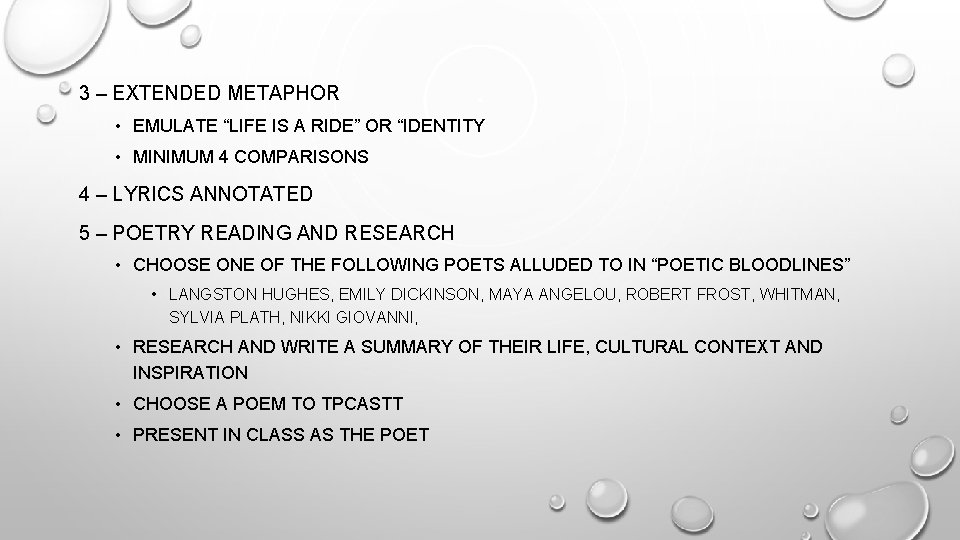 EXTENDED METAPHOR LIFE IS TRULY A RIDE WERE