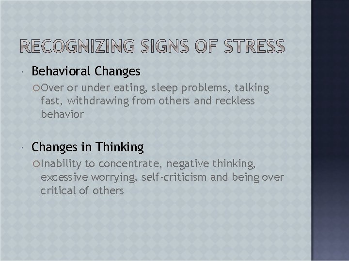 What causes stress How stress affects your body