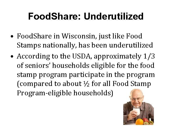 Wisconsin Food Share 2018 2019 Whats Food Share