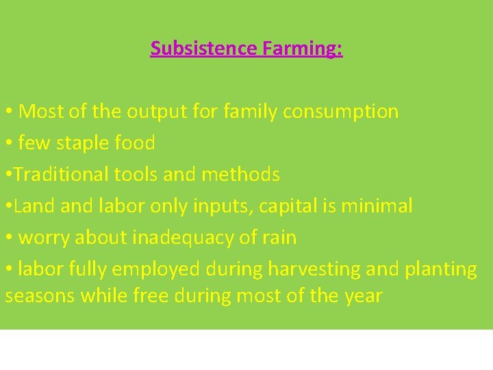 Agriculture Economics Agriculture Economics It is that branch