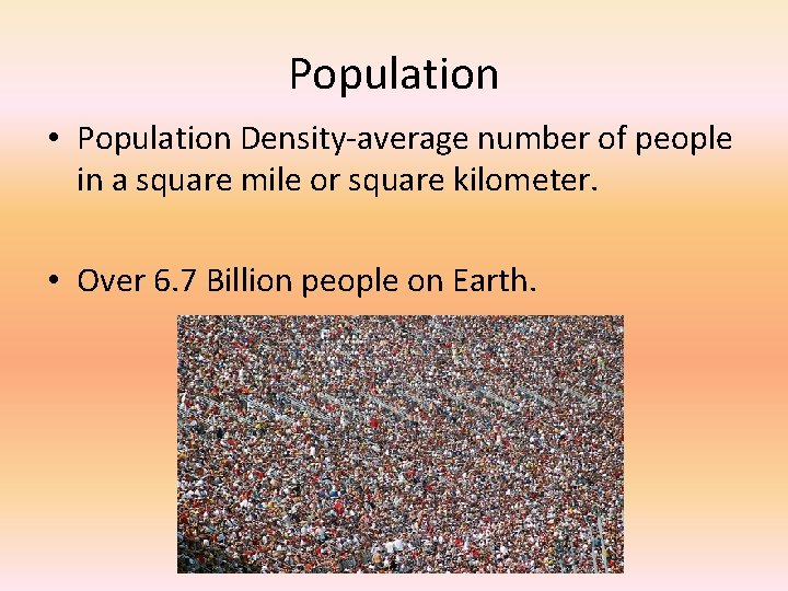 Population Sovereignty and Economy Population Population Densityaverage ...