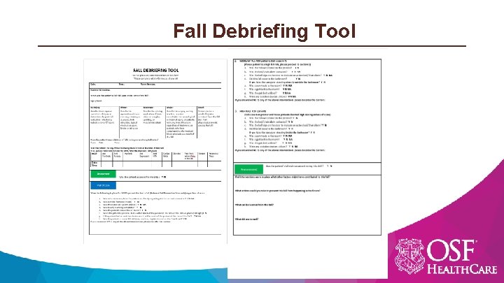 ST FRANCIS HOSPITAL ESCANABA MI Fall Prevention and