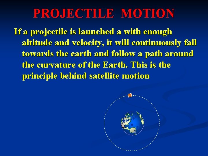 PROJECTILE MOTION How does a cannonball fly What