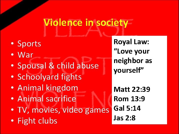 Violence a definition Webster exertion of physical force