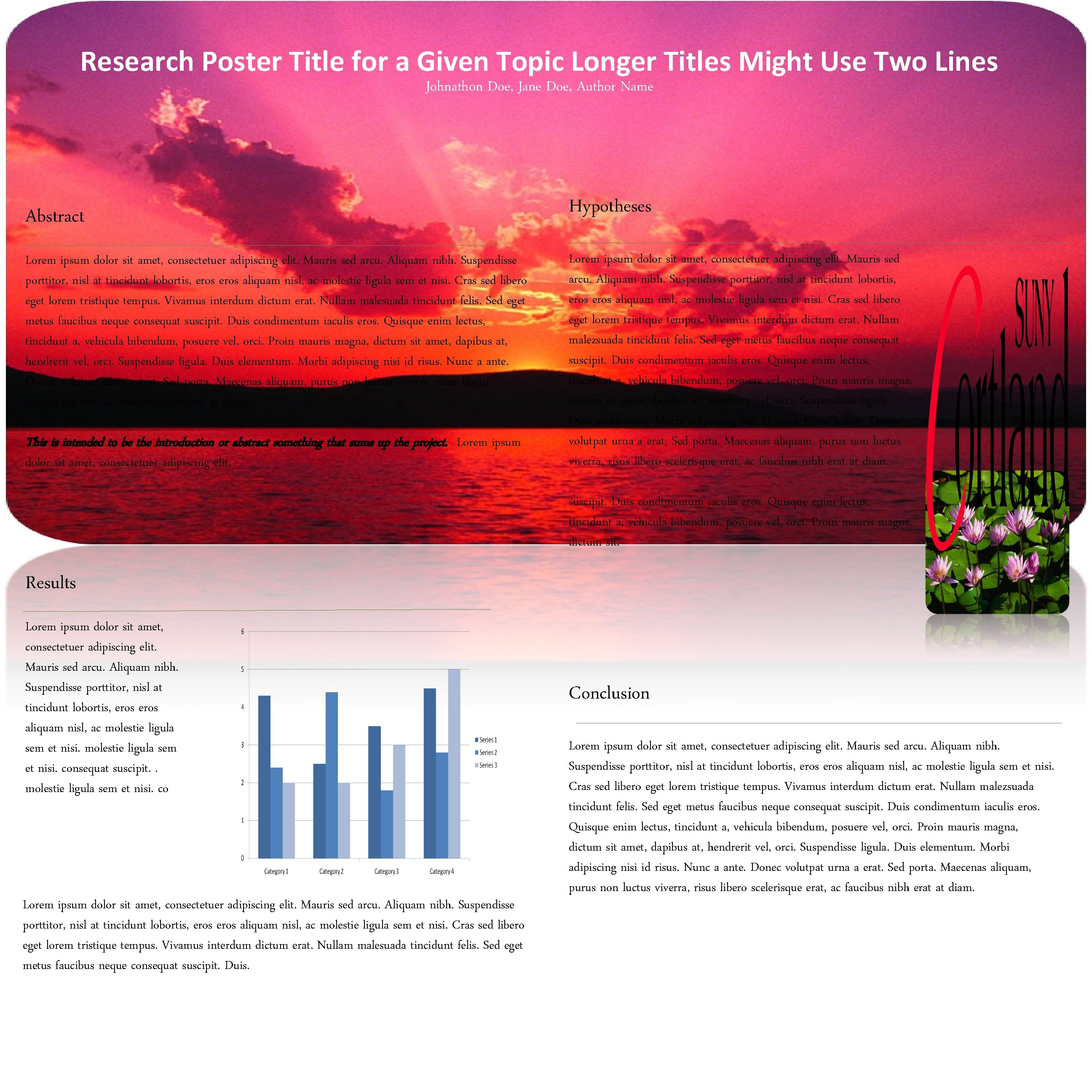 Research Poster Title for a Given Topic Longer