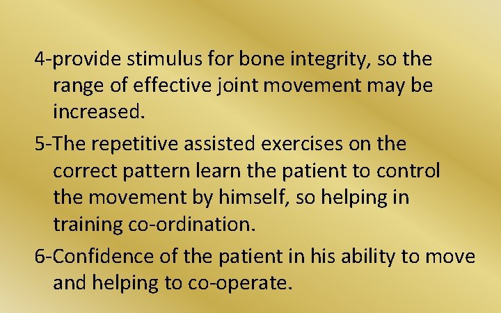 ACTIVE MOVEMENT Definition Movement performed within the unrestricted