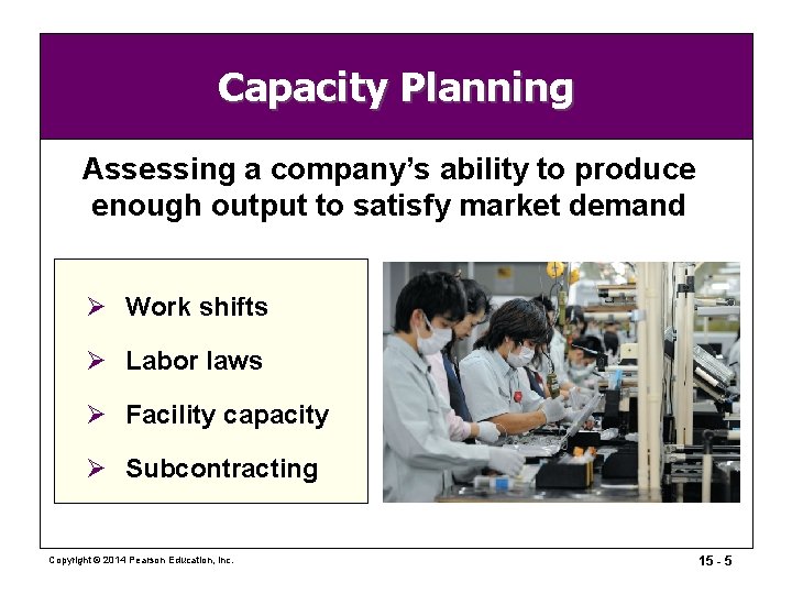 15 Managing International Operations Copyright 2014 Pearson Education
