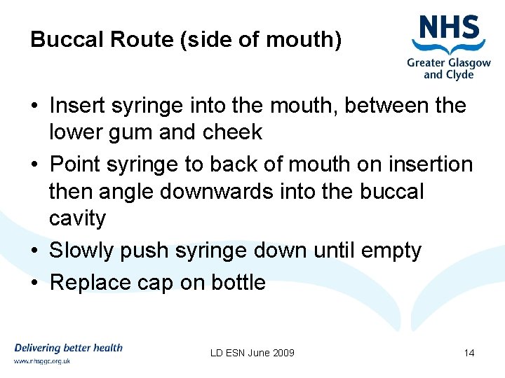 Buccal Nasal Midazolam Seizure Rescue Medication Training LD