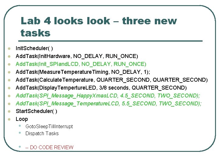 Lab 3 Lab 4 Design and implementation details