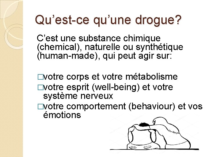 C 1 Nommer et dcrire les effets ngatifs