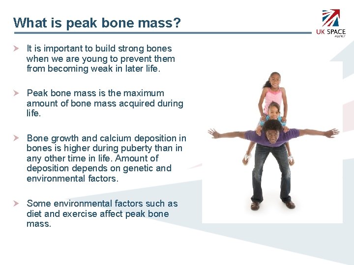 Healthy Bones The Great British Space Dinner Secondary