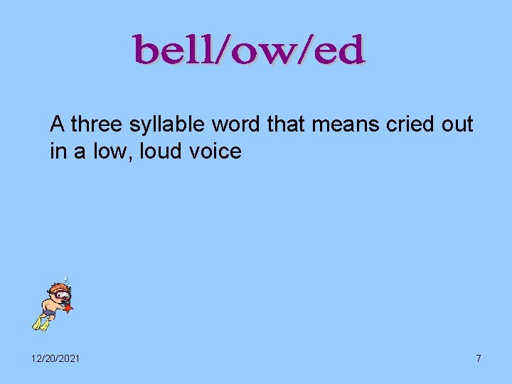 The words enclosed in this powerpoint relate to