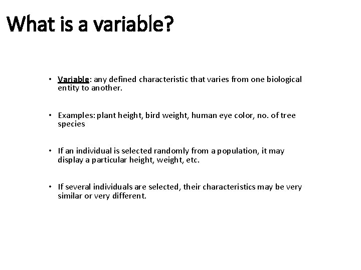 PCB 3043 L General Ecology Data Analysis Organizing