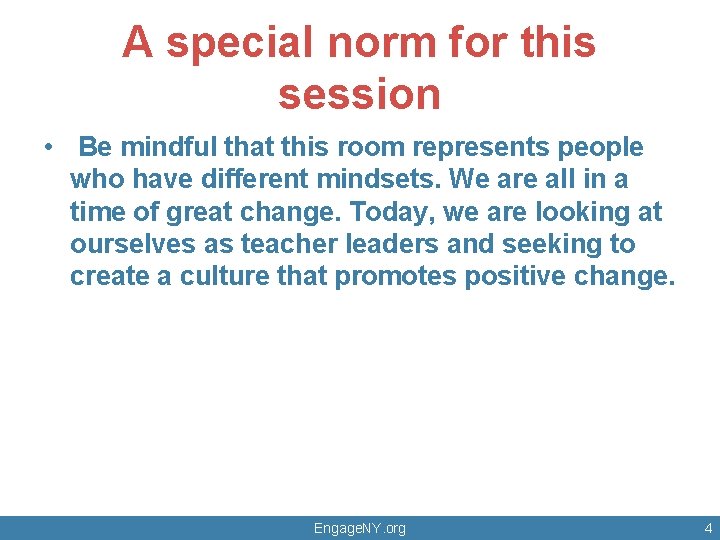 Supporting Module Implementation Feedback Engage NY org Introductions