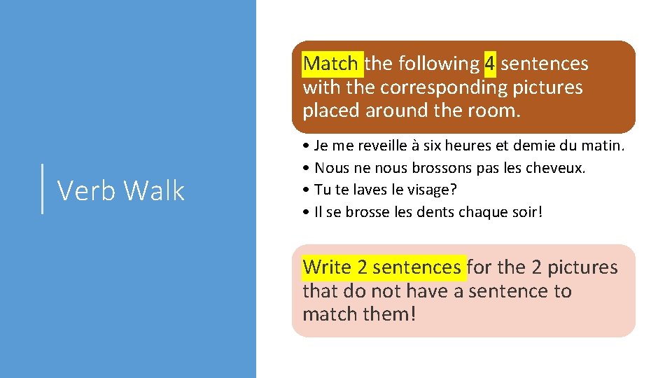 Express and compare the use of reflexive verbs
